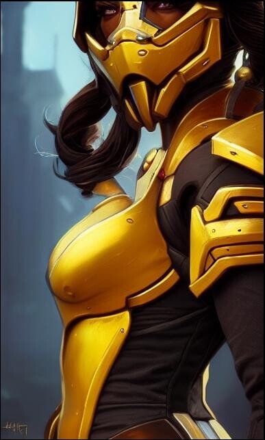 ArtStation - Bee Armor Hero 300 jpg artstation pack | Artworks