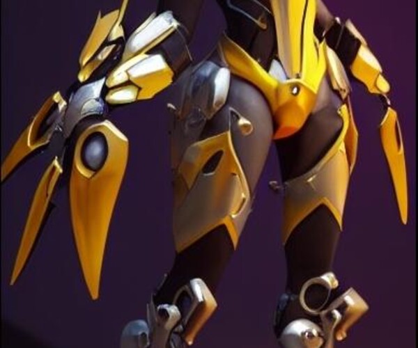ArtStation - Bee Armor Hero 300 jpg artstation pack | Artworks