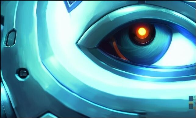 ArtStation - Cyborg Eye 1300 jpg artstation pack | Artworks