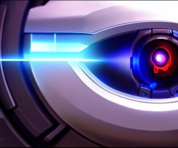 ArtStation - Cyborg Eye 1300 jpg artstation pack | Artworks