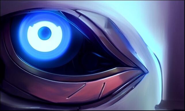 ArtStation - Cyborg Eye 1300 jpg artstation pack | Artworks