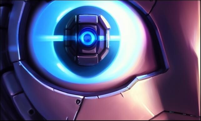 ArtStation - Cyborg Eye 1300 jpg artstation pack | Artworks