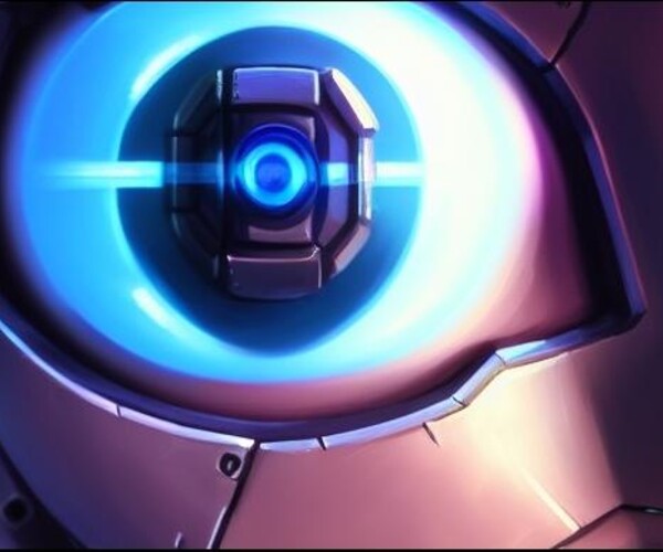 ArtStation - Cyborg Eye 1300 jpg artstation pack | Artworks