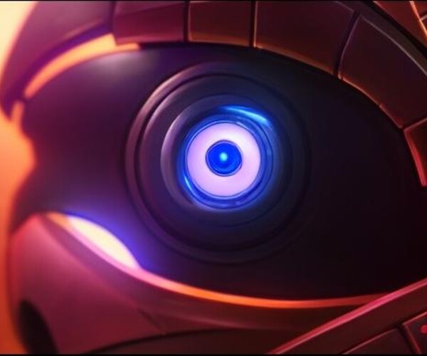 ArtStation - Cyborg Eye 1300 jpg artstation pack | Artworks