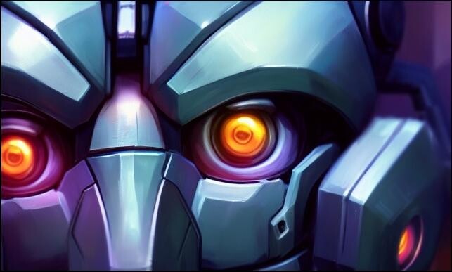 ArtStation - Cyborg Eye 1300 jpg artstation pack | Artworks