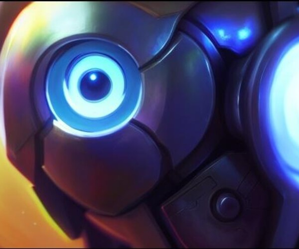 ArtStation - Cyborg Eye 1300 jpg artstation pack | Artworks