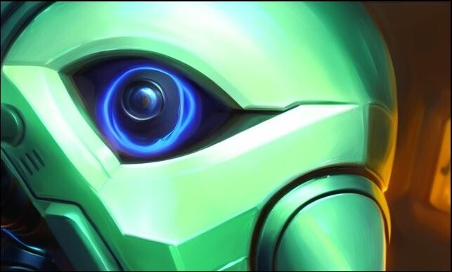 ArtStation - Cyborg Eye 1300 jpg artstation pack | Artworks