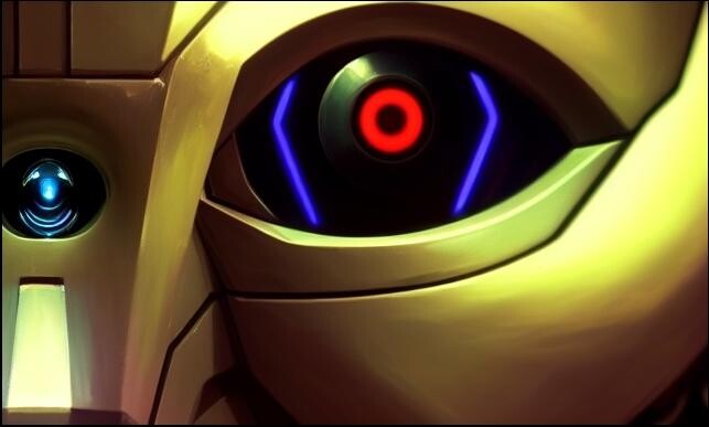 ArtStation - Cyborg Eye 1300 jpg artstation pack | Artworks