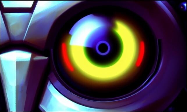 ArtStation - Cyborg Eye 1300 jpg artstation pack | Artworks