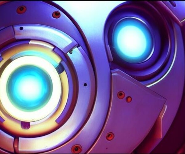 ArtStation - Cyborg Eye 1300 jpg artstation pack | Artworks