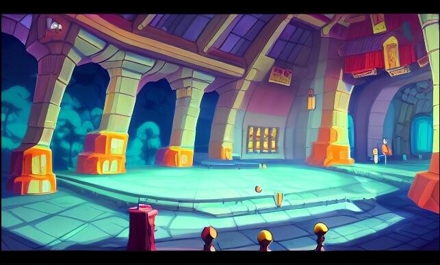 ArtStation - point and click environement background game collection ...