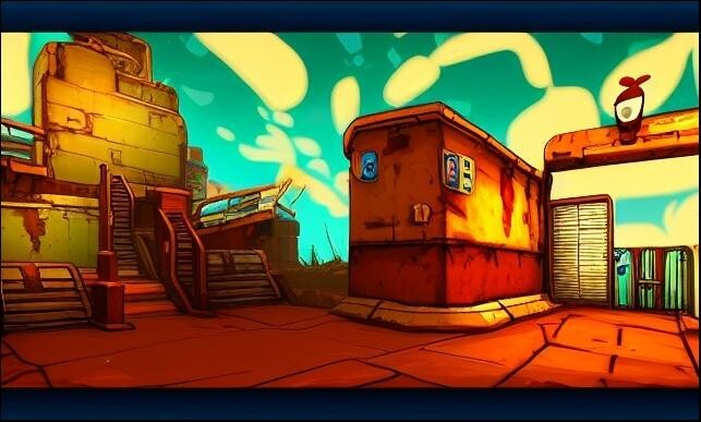 ArtStation - point and click environement background game collection ...