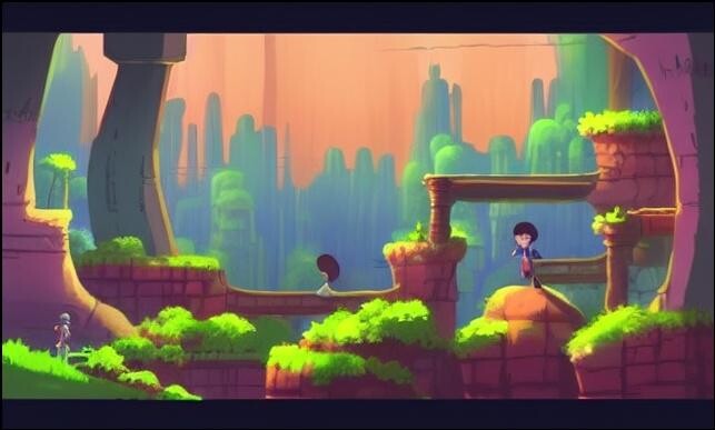 ArtStation - point and click environement background game collection ...