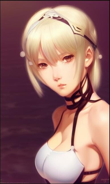 ArtStation - 47 portrait manga woman 1315 jpg artstation pack | Artworks