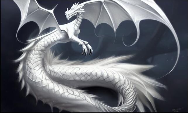 ArtStation - 50 White Dragon 185 jpg artstation pack | Artworks