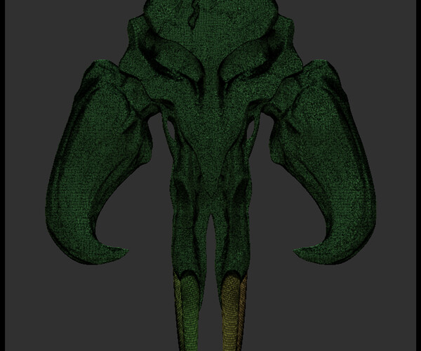 ArtStation - Mandolorian Mythosaur Skull | Resources