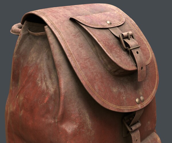 ArtStation - Backpack 3D Asset | Game Assets