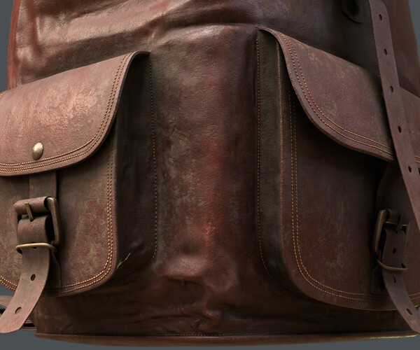 ArtStation - Backpack 3D Asset | Game Assets