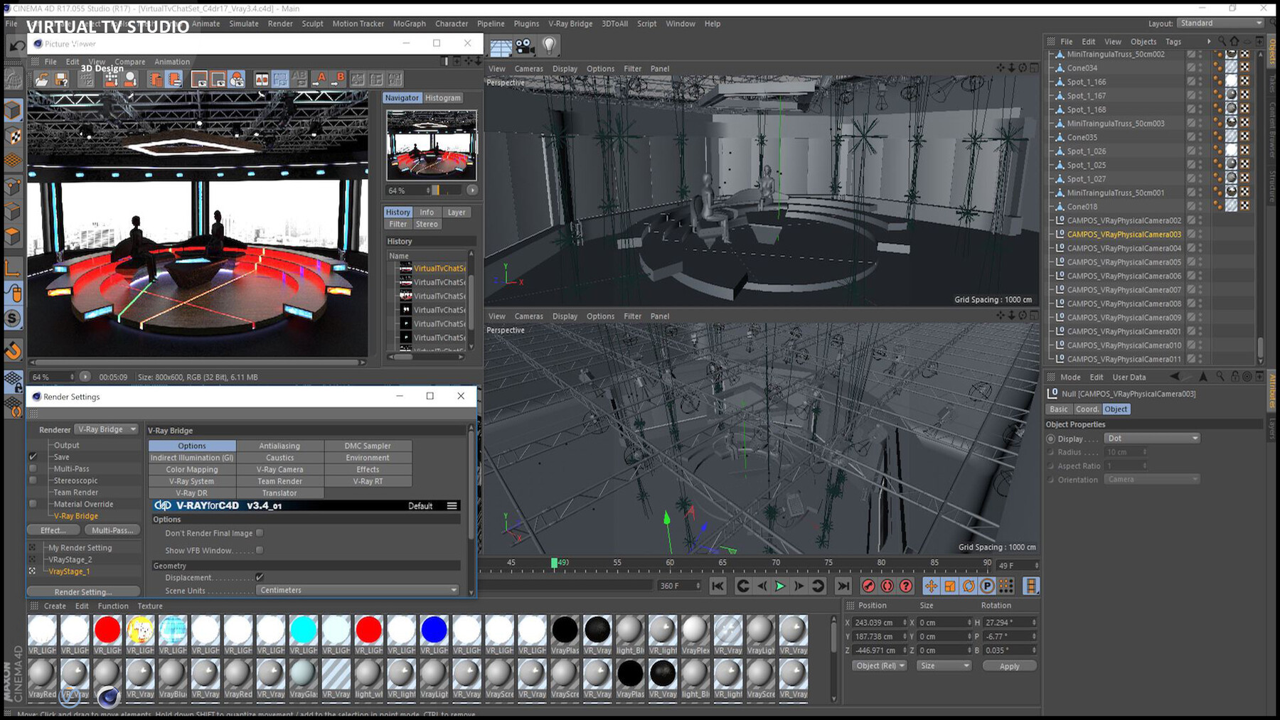 ArtStation - Virtual TV Studio Sets - Collection Vol 11 - 2 PCS DESIGN ...