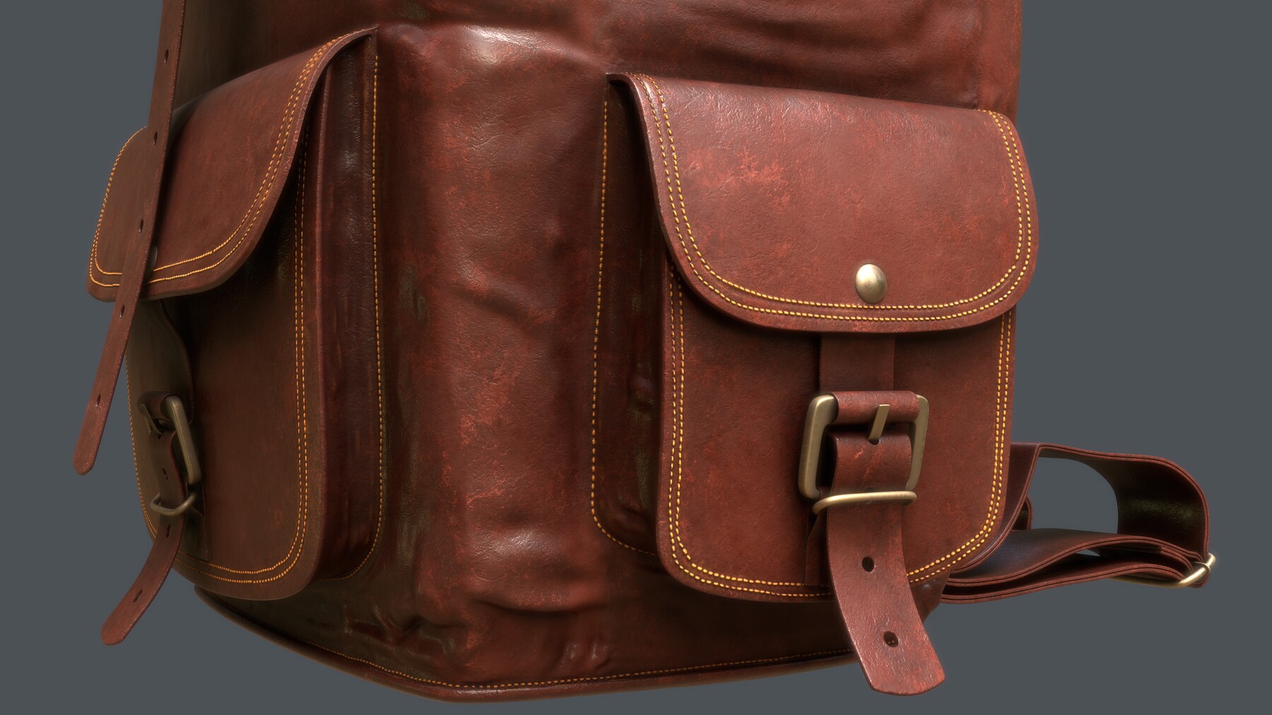ArtStation - Backpack 3D Asset | Game Assets