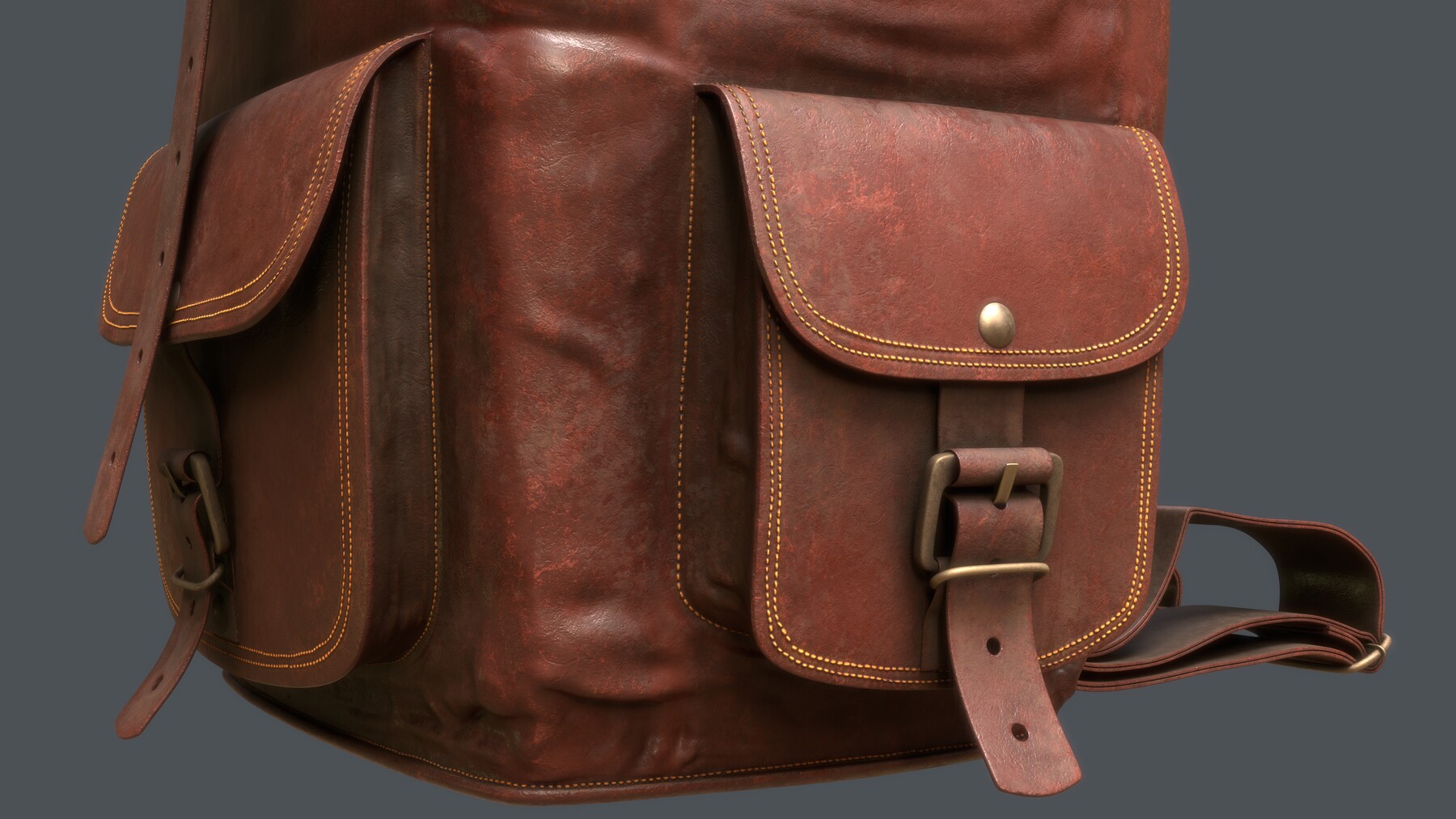 ArtStation - Backpack 3D Asset | Game Assets