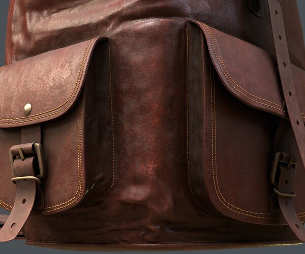 ArtStation - Backpack 3D Asset | Game Assets