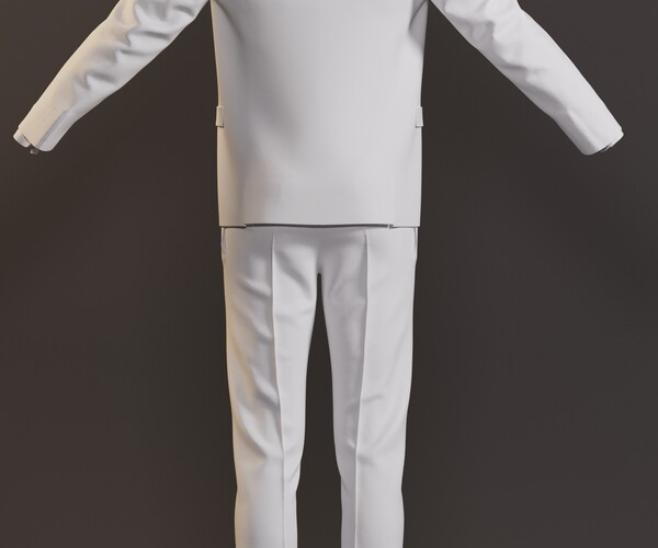 ArtStation - 3D Model Of Suit | Game Assets