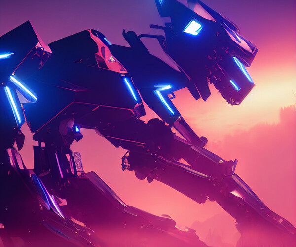 ArtStation - Futuristic Cyber Creatures | Artworks