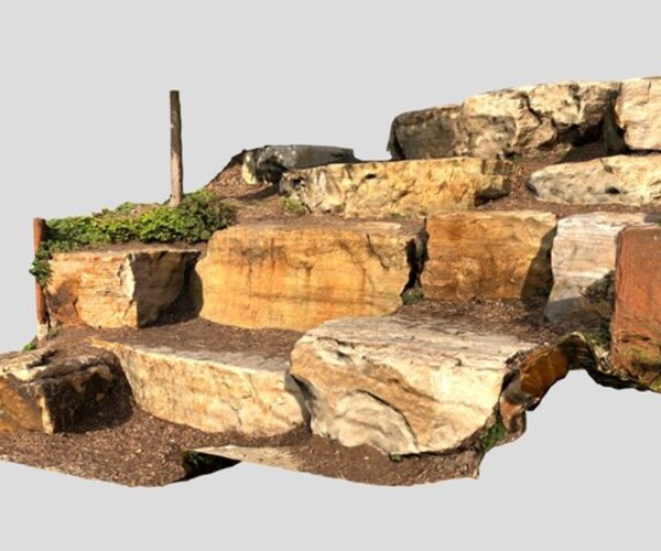 ArtStation - Little_Island_Stone_Steps | Resources