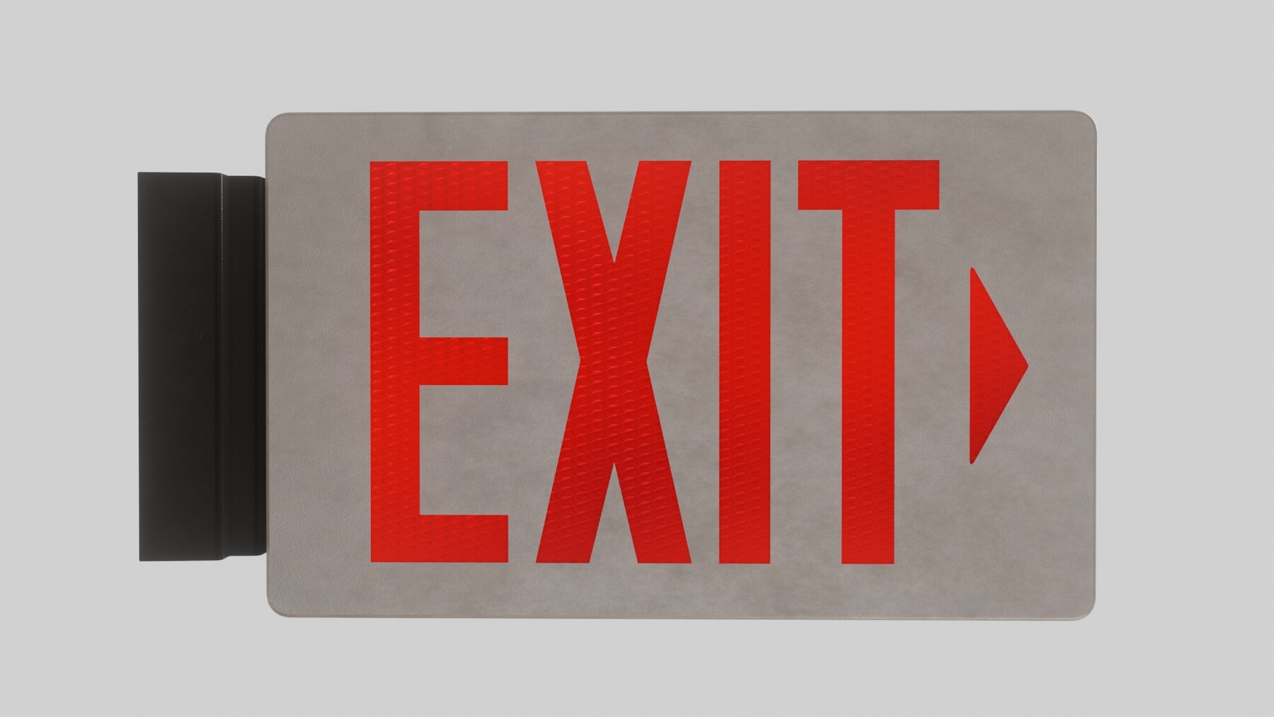 ArtStation - Exit Sign 3D Model | Game Assets