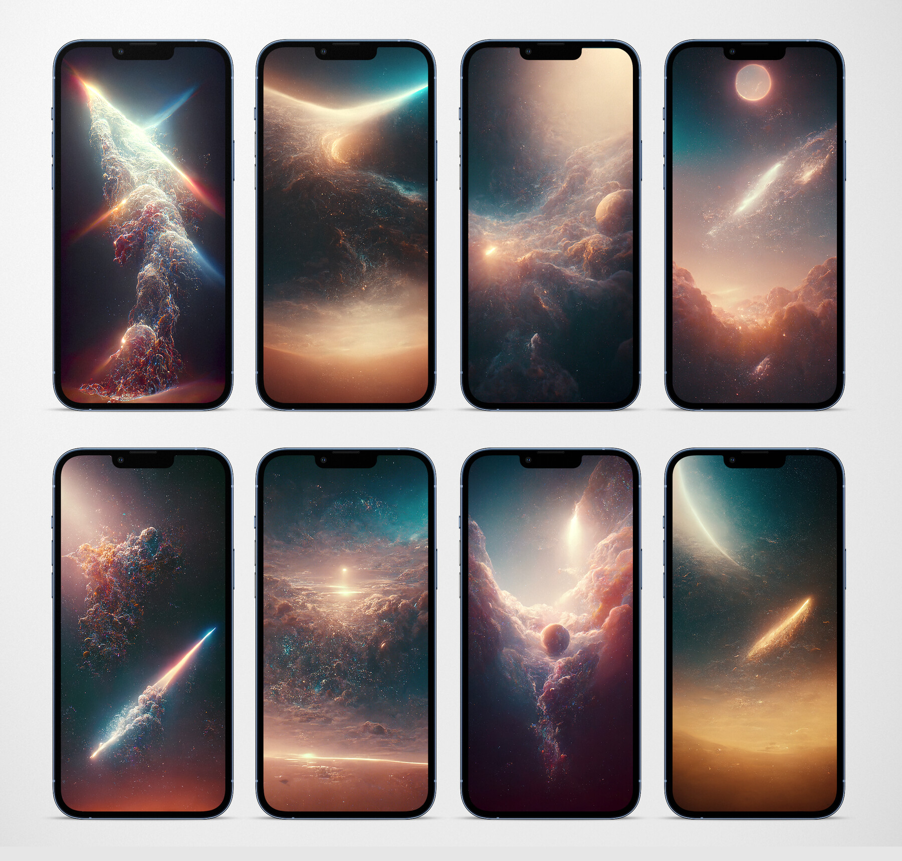 ArtStation - 3D Generated iPhone Wallpaper Background // BUNDLE_oo4 ...