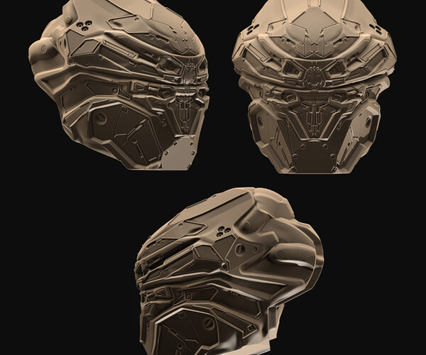 ArtStation - Robot head concept | Resources