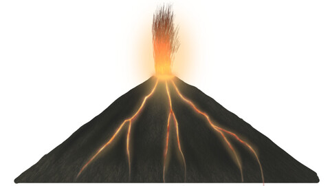 ArtStation - Intense 2d Volcano Sprite Sheet | Game Assets