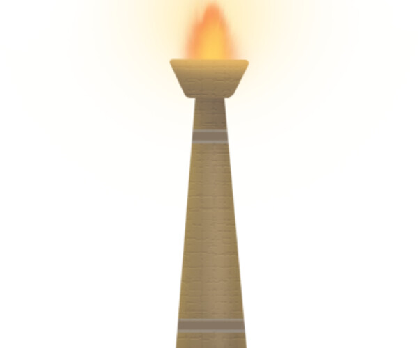 ArtStation - Ancient Stone Fire Torch Sprite Sheet | Game Assets