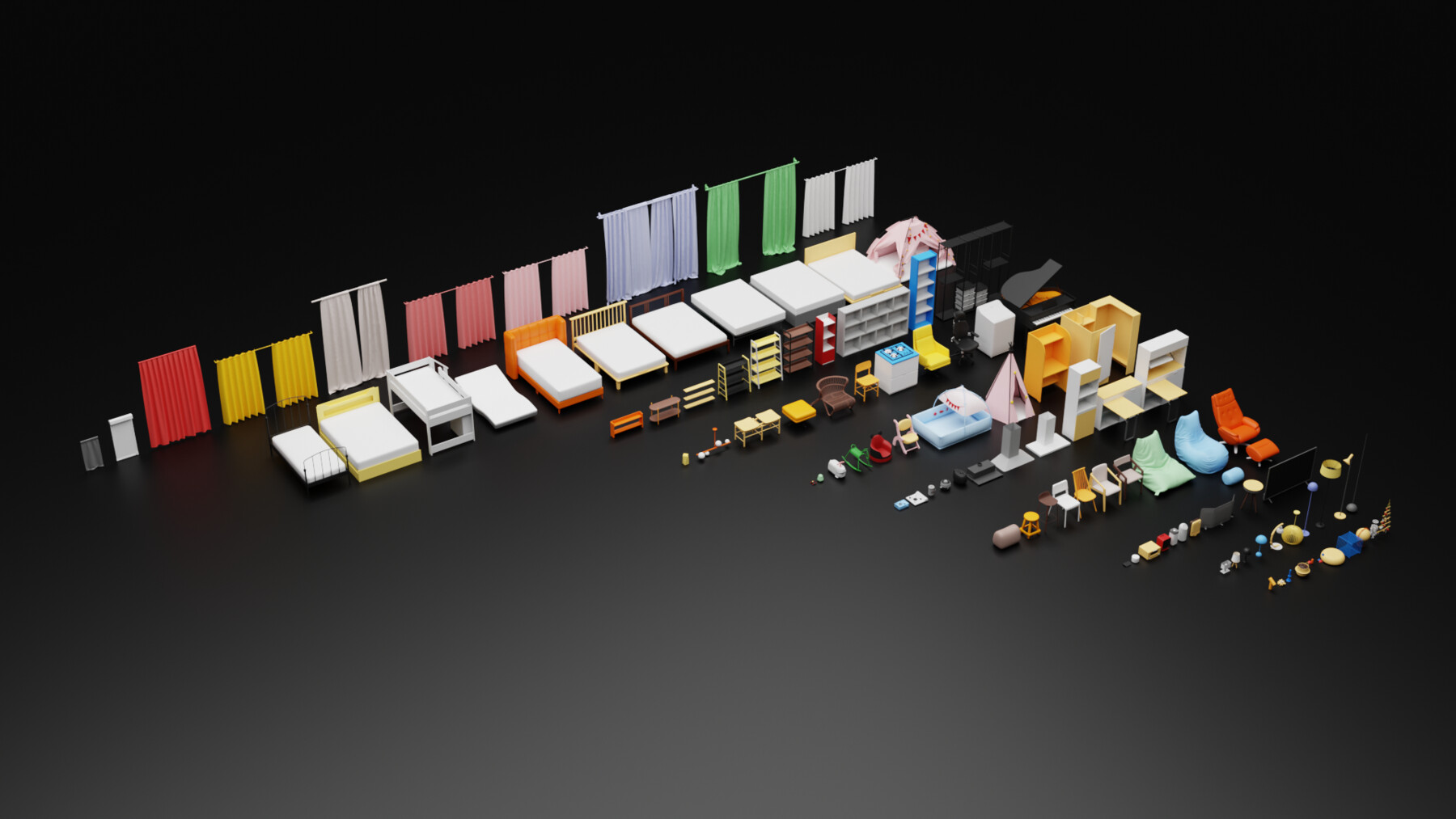 ArtStation - Low Poly Models Pack 2 | Game Assets