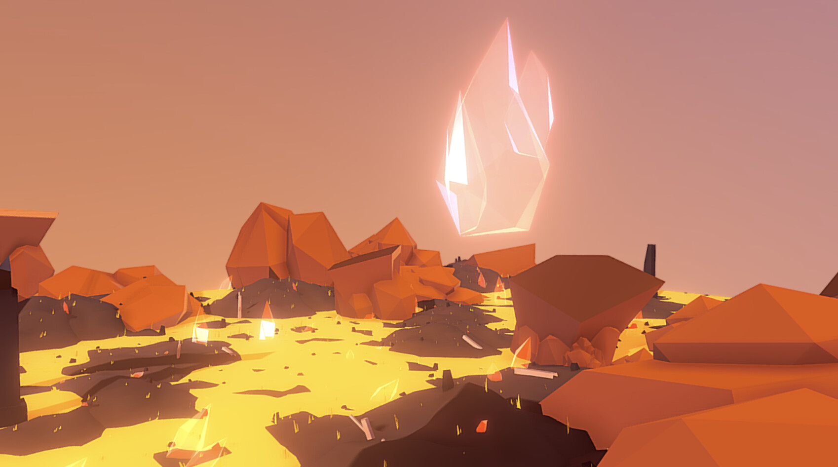 ArtStation - Lavaland - Low Poly Stylized Environment | Game Assets