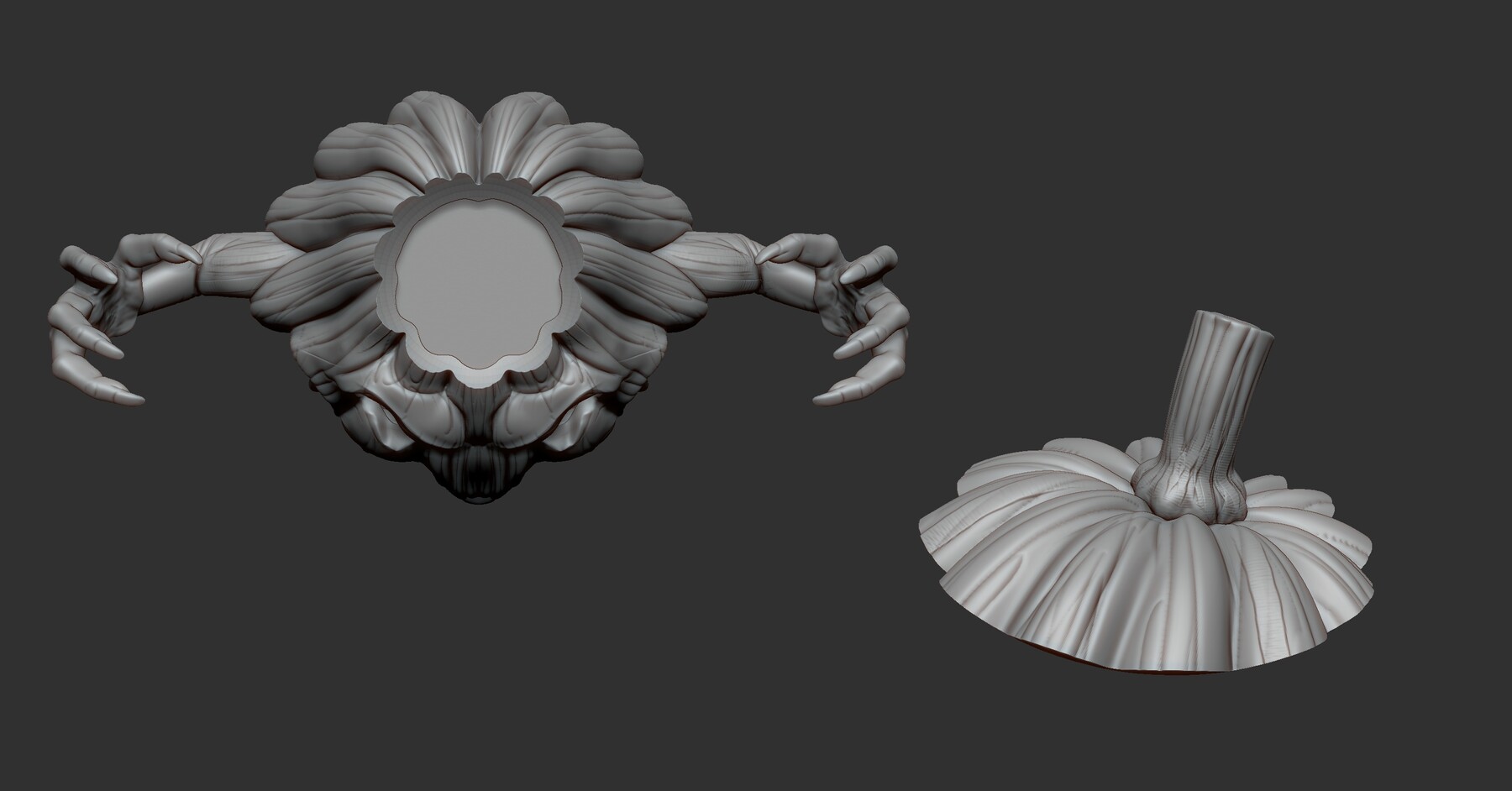 ArtStation - pumpkin Head holloween STL | Resources