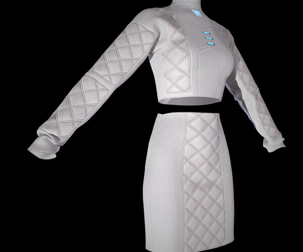 ArtStation - Futuristic clothes Scifi outfit | Resources