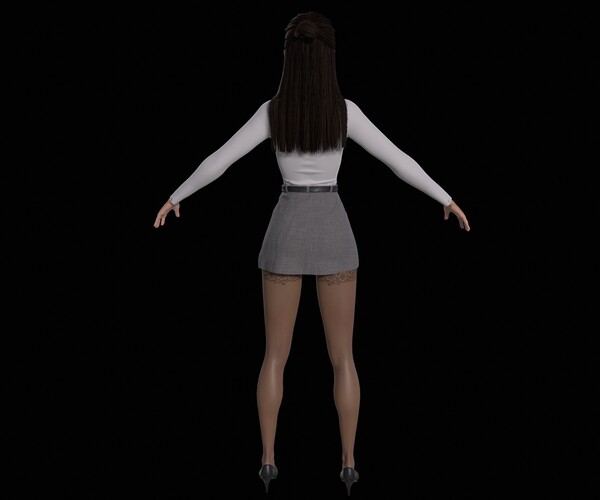 ArtStation - Secretary | Game Assets