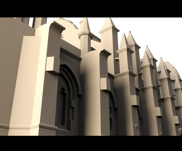 ArtStation - Rosslyn Chapel- 3d Model | Resources