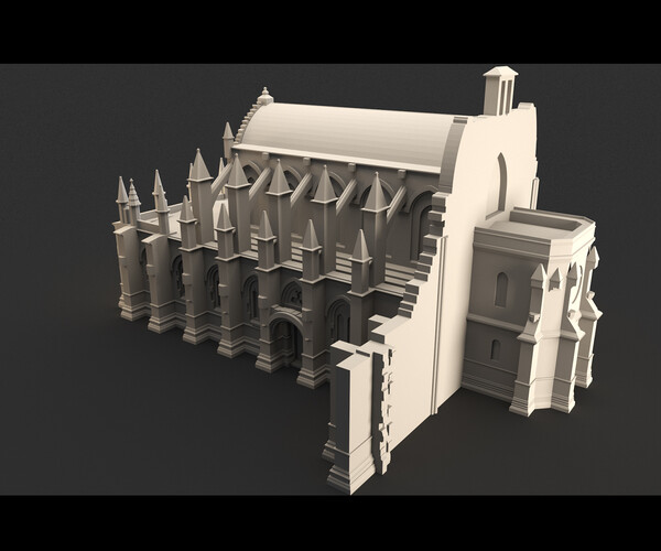 ArtStation - Rosslyn Chapel- 3d Model | Resources