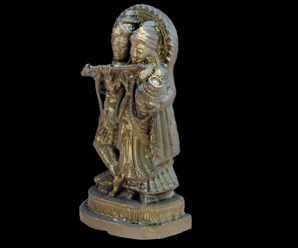 ArtStation - Krishnan and Radha Photoscanned 3D Model | Resources