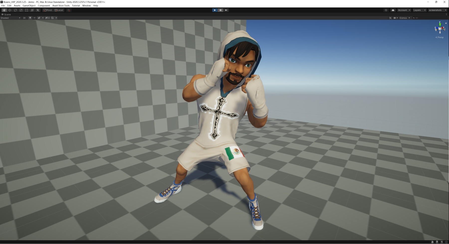 ArtStation - Brown Boxer | Game Assets