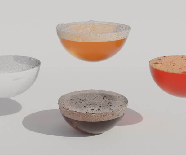 ArtStation - Drinks and foam shader | Resources