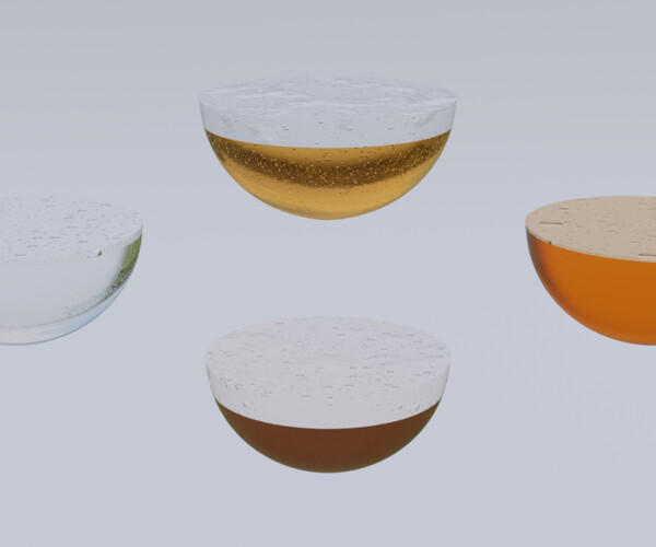 ArtStation - Drinks and foam shader | Resources