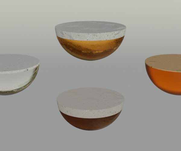 ArtStation - Drinks and foam shader | Resources