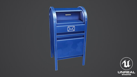 ArtStation - Stylized Mailbox | Game Assets