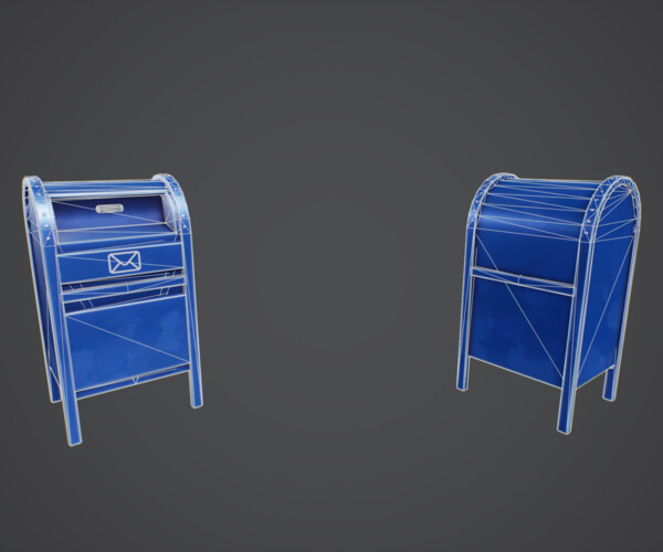 ArtStation - Stylized Mailbox | Game Assets