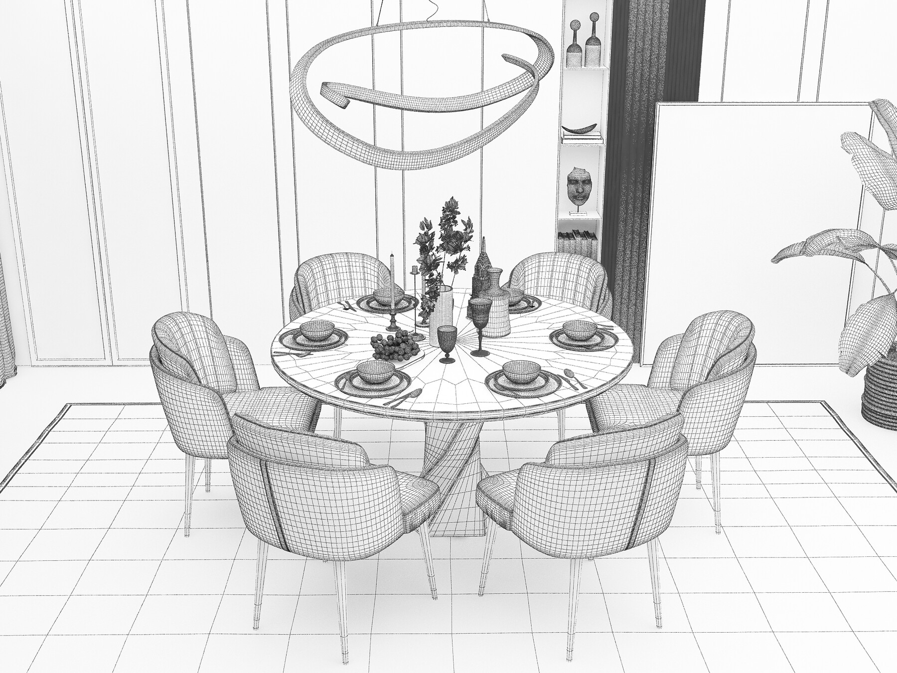 ArtStation - Dining Room - 017 | Resources