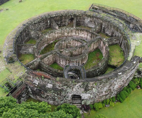 ArtStation - 185 photos of Colonial Spanish Round Bastion Fort Ruins ...